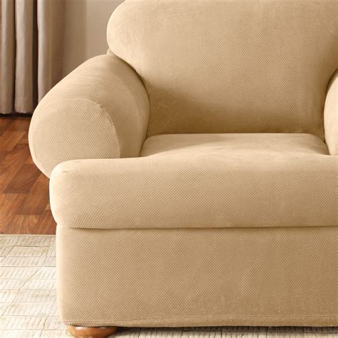 Sure Fit Stretch Pique Shorty Dining Room Chair Slipcover