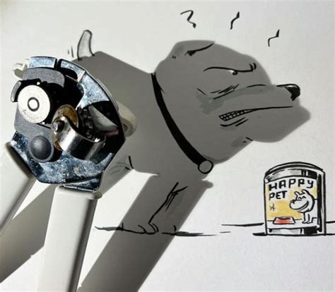 Shadows From Everyday Objects Spring To Live In Artists Imaginative Doodles Buzzworthy