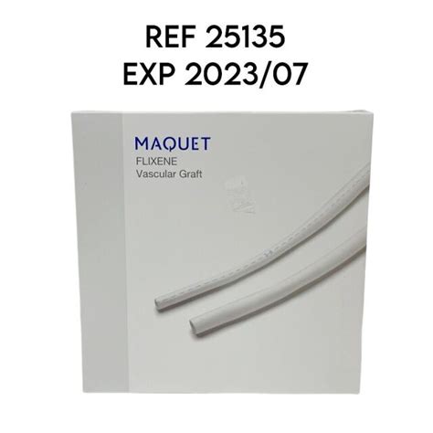 New Maquet Ref 25135 Atrium Flixene Ptfe Vascular Graft Gwt Slider Gds