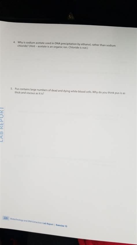 Solved EXERCISE Pre Lab Questions Student Pre Lab Chegg