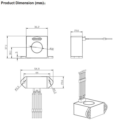 Rdc Hyca 07 Pd Residual Current Sensor Heyi
