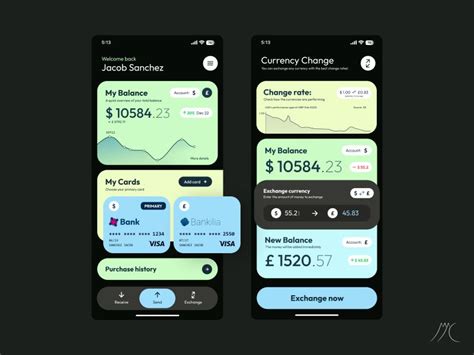 Uxdesign Uidesign Materialyou Finance Banking Currency Mohamed