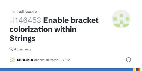 Enable Bracket Colorization Within Strings Issue 146453 Microsoft