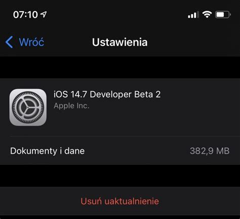 iOS beta Apple udostępnia nową aktualizację dla iPhone ów Uwaga na błąd