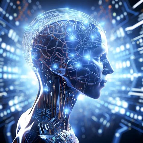 Premium Ai Image Automation Data Analytic With Robot And Digital Visualization For Big Data