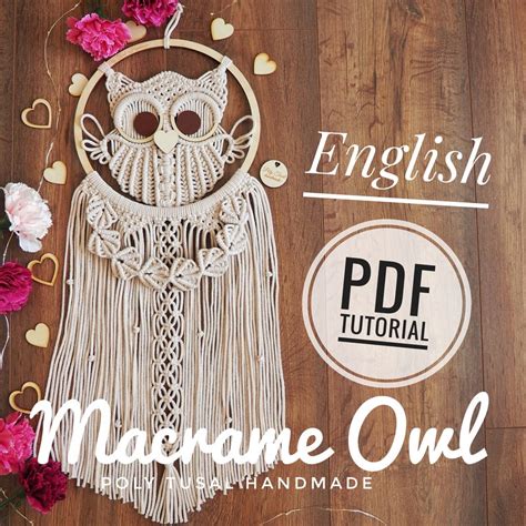 Macrame Owl Pattern Etsy