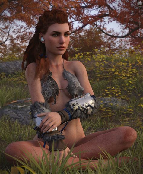 Aloy Horizon Zero Dawn Alienally Rider8344
