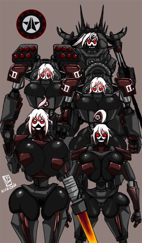 Rule 34 5girls Automaton Helldivers Berserker Helldivers Big Breasts Breasts Busty