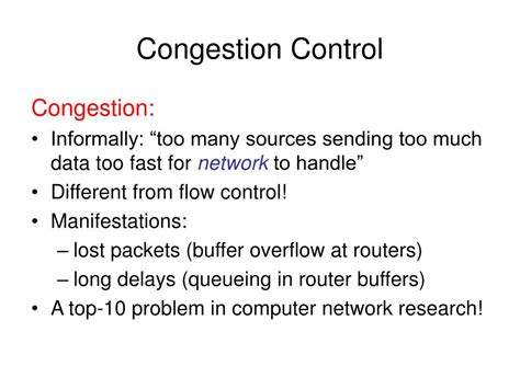 Ppt Lecture 8 Tcp And Congestion Control Powerpoint Presentation