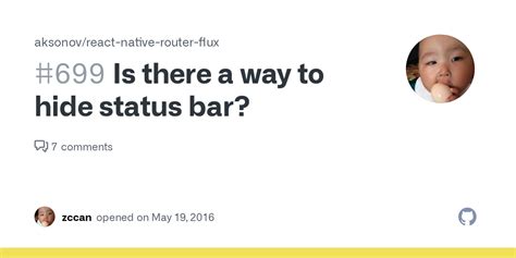 is there a way to hide status bar · issue 699 · aksonov react native router flux · github