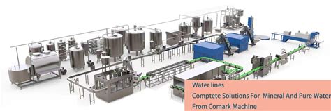 Complete Auto Water Bottling Production Line High Capacity