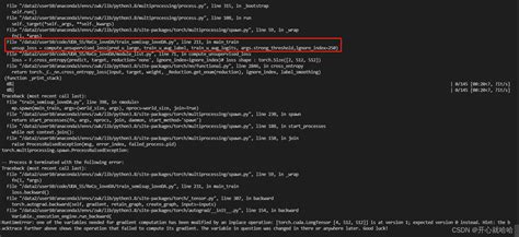 Runtimeerror One Of The Variables Needed For Gradient Computation Has Been Modified By An