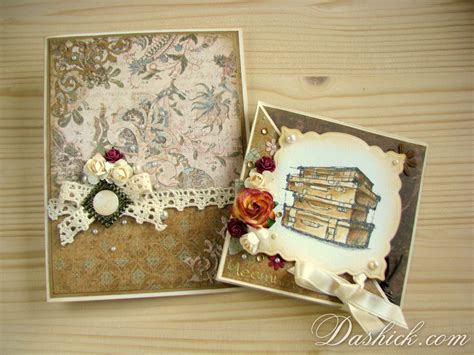 Подарък за бъдещо семейство от тяхната кума Ръчно декорирани дървени кутии албуми за снимки и