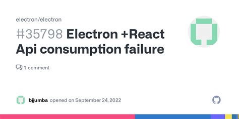 Electron React Api Consumption Failure Issue Electron Electron GitHub