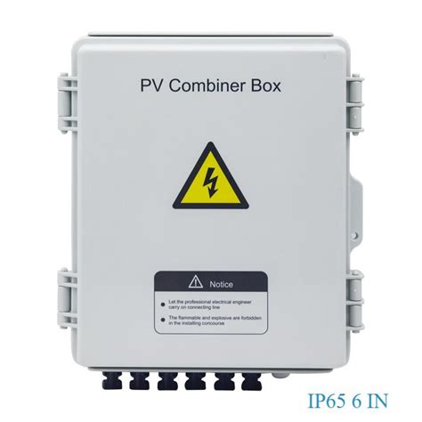 Moreday Factory Series Ip65 6 In 1 Out 2 Pole 1000v Dc 15a Mcb Solar Pv Array Strings Combiner