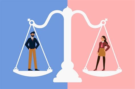 Premium Vector Gender Equality Concept