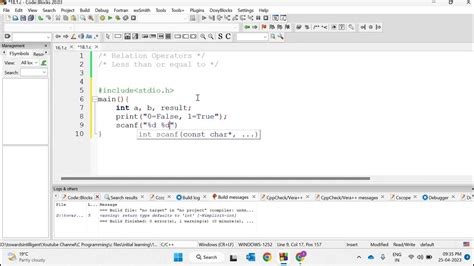 19 Relation Operators Less Than Or Equal To And Greater Than Equal To
