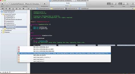 Custom Cell Xcode 45 Using Storyboard To Create A Custom Cell