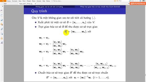 Thanhlxv2d Gramschmidt Youtube