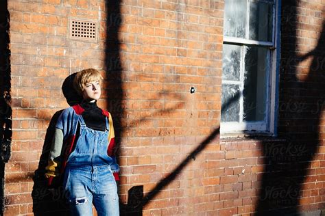 Babe Woman Covered By A Tree Shadow By Stocksy Contributor Mattia Stocksy
