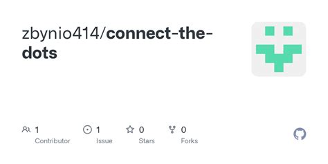 Github Zbynio414connect The Dots