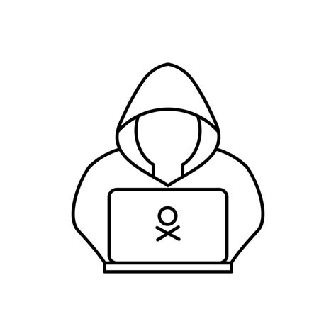 Hacker Icon Vector Design Templates 12500264 Vector Art At Vecteezy