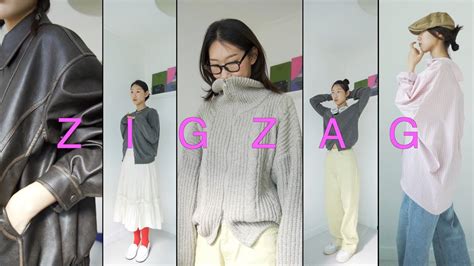 지그재그로 간절기 봄옷 쇼핑🌸 ् 가성비만 모아모아⎝⍢⎠아우터부터 가디건•셔츠•데님•긱시크 안경까아쥐 Youtube