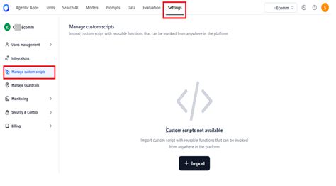 Deploy And Manage Scripts Kore Ai Docs