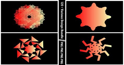 Various Element Design Bundle Bundle · Creative Fabrica