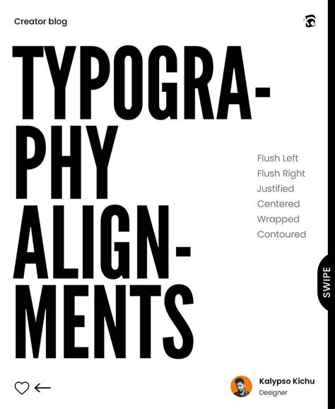 Typography Alignments Author Kalypsodesigns Published By Ui
