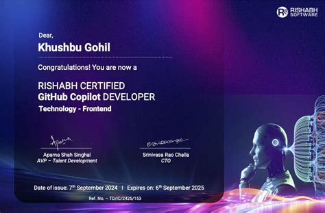 Ai Github Copilot Certified Learning Upskill Rishabh Software Khushbu Gohil
