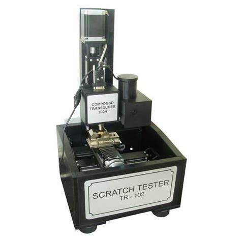 Scratch Hardness Tester Scratch Hardness Testing Machine Latest Price Manufacturers Suppliers