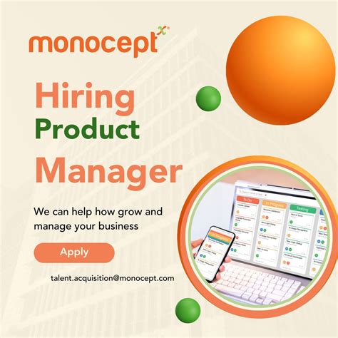 Monocept On Linkedin Hiring For Product Manager