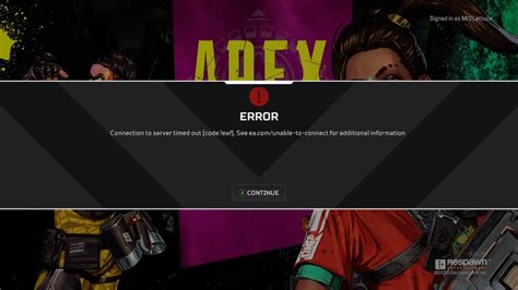 All The Error Codes And Their Meaning In Apex Legends 2024 GameRiv