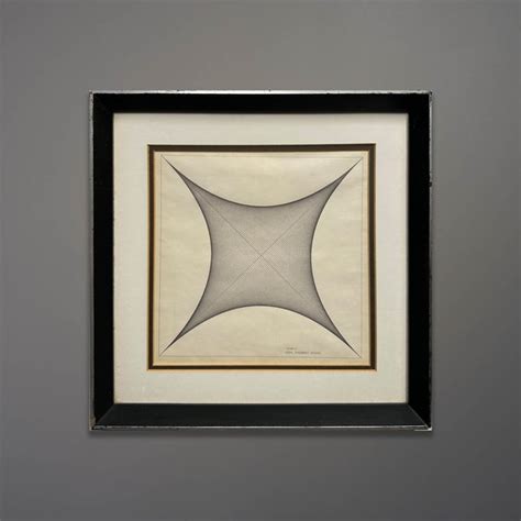 1970s Op Art Signed Original Plotter Drawing Series Set Of 3 Chairish