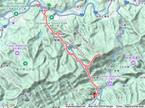 淡蘭古道中路第一段順登五分山 健行筆記