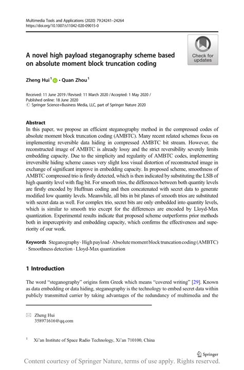 a novel high payload steganography scheme based on absolute moment