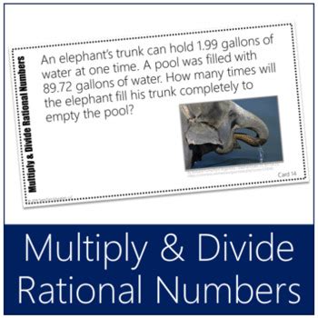 Multiply And Divide Rational Number Operations By Team Tom TPT