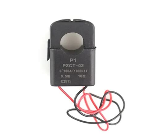 Pzct 02 Split Core Current Transformer Coil Sensor For 100a Amp Energy Meter In Pakistan