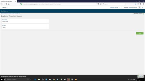 NF Nations EE Login Reports Invalid Date Format Throws Error On Viewing Report