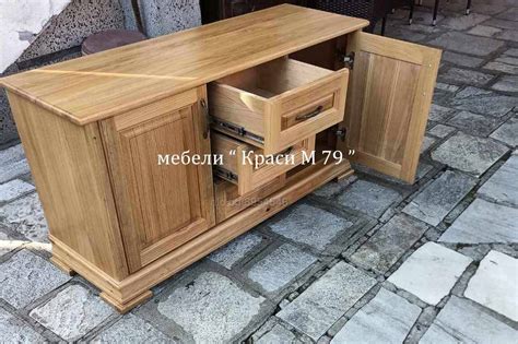 Скрин ” Антик” дъб Скрин ракла Мебели за дома и офиса Добрич Скрин