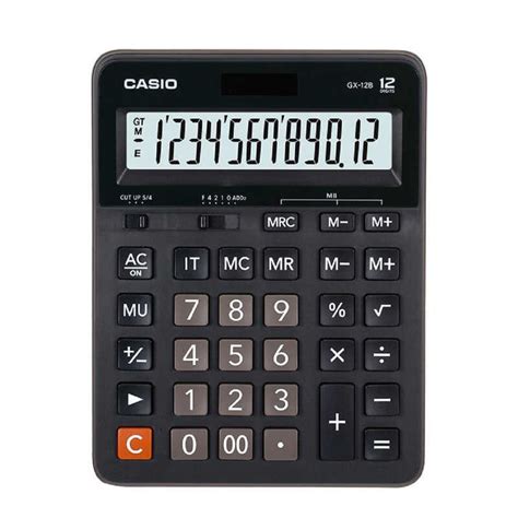 Calculator เครื่องคิดเลข คาสิโอ รุ่น Gx 12b แบบตั้งโต๊ะ ขนาด Shopee