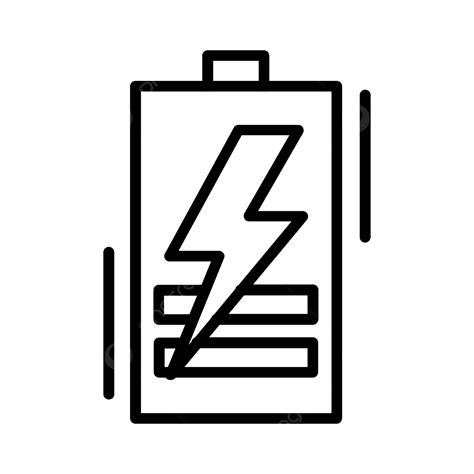배터리 라인 아이콘 충전 중 에너지 배터리 Png 일러스트 및 벡터 에 대한 무료 다운로드 Pngtree