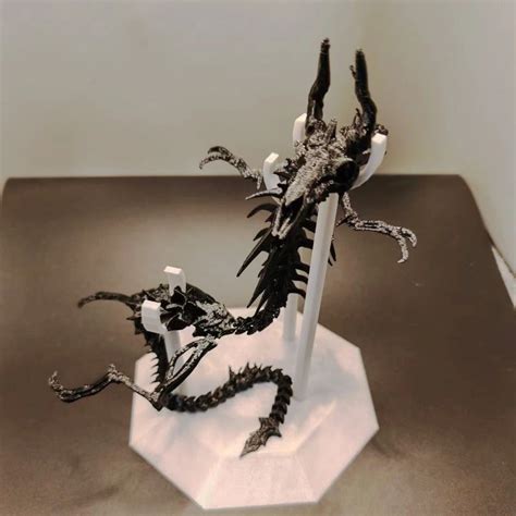 Пластиковый 3d печатный вращающийся дракон Aliexpress