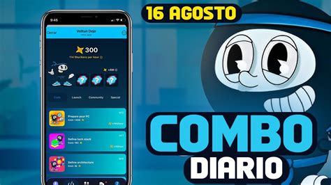 Vottun Dojo Combo Diario 16 Agosto Youtube
