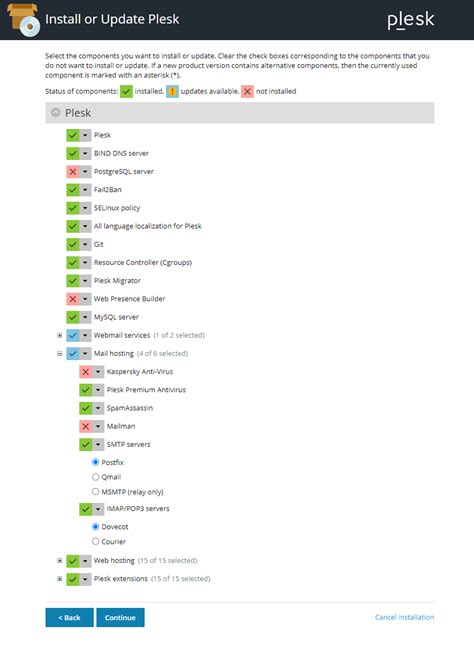 How To Configure Postfix And Dovecot On Plesk Onyx 12 On Centos 8