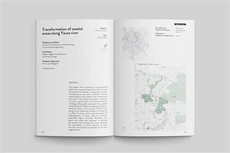 Architectural Portfolio On Behance Architecture Portfolio Layout