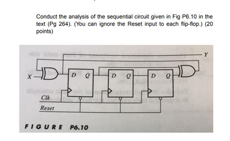 Solved Conduct The Analysis Of The Sequential Circuit Given Chegg