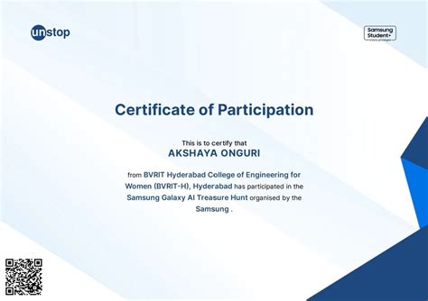 Onguri Akshaya On Linkedin Samsung Unstop