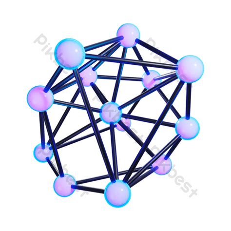 3d Rendered High Resolution Molecular Png Images Psd Free Download